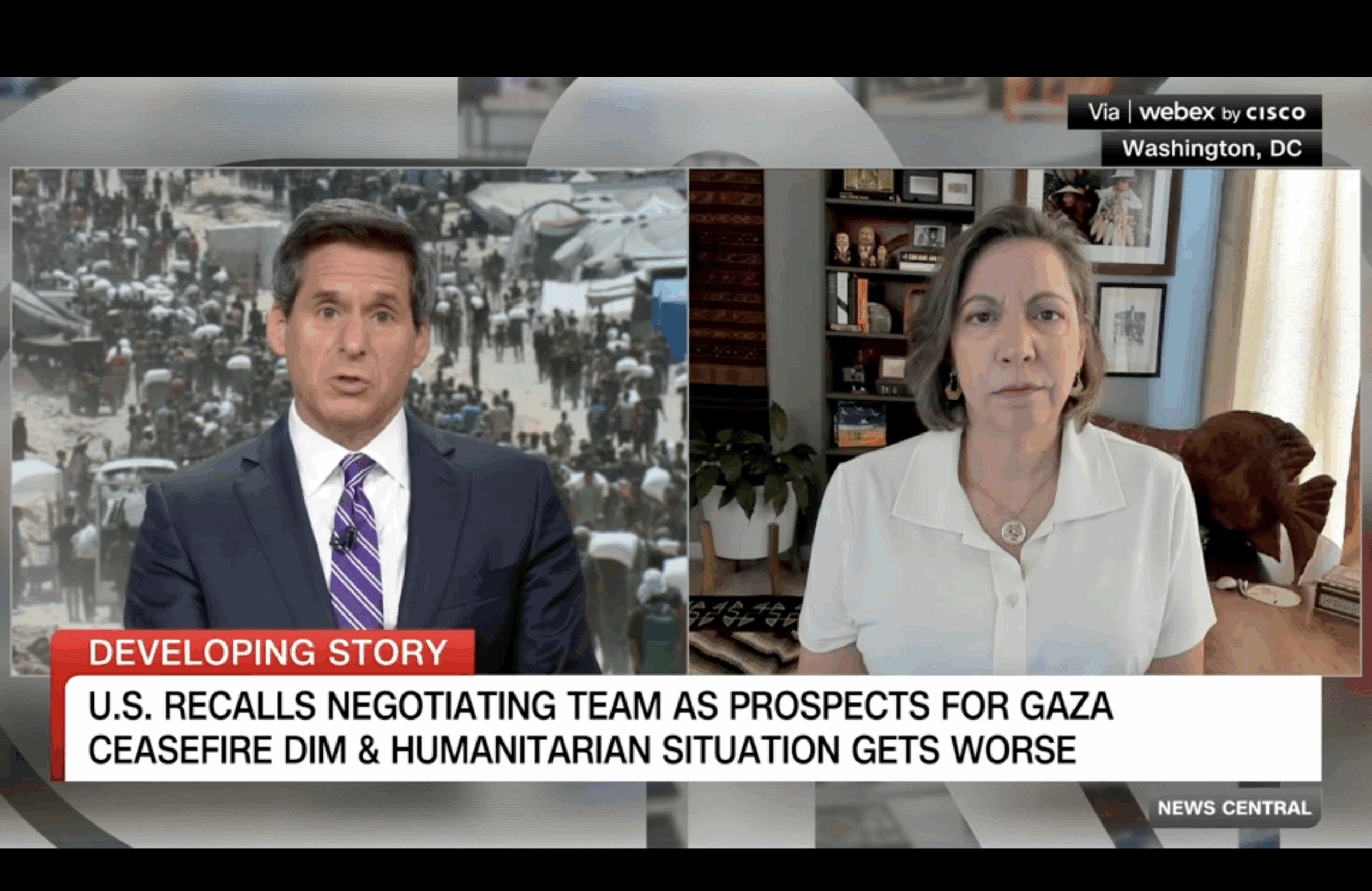Gaza Starves While World Fiddles - Beth Sanner